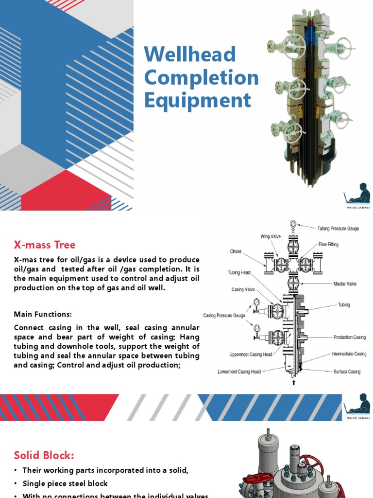 Wellhead Completion Equipment Overview | PDF | Casing (Borehole) | Pipe ...