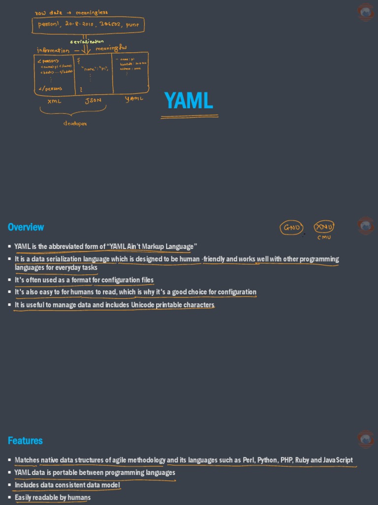 Yaml | PDF | Software | Computer Programming