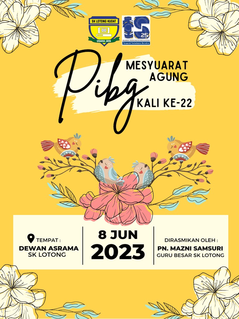 Buku Program Mesyuarat Agung Pibg Kali Ke-22 | PDF