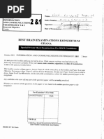 2024 Bece Rme Sample Questions From Waec | PDF