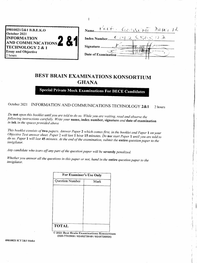 Ict Best Brain Omega Mock Questions Pdf Window Computing Icon Computing 