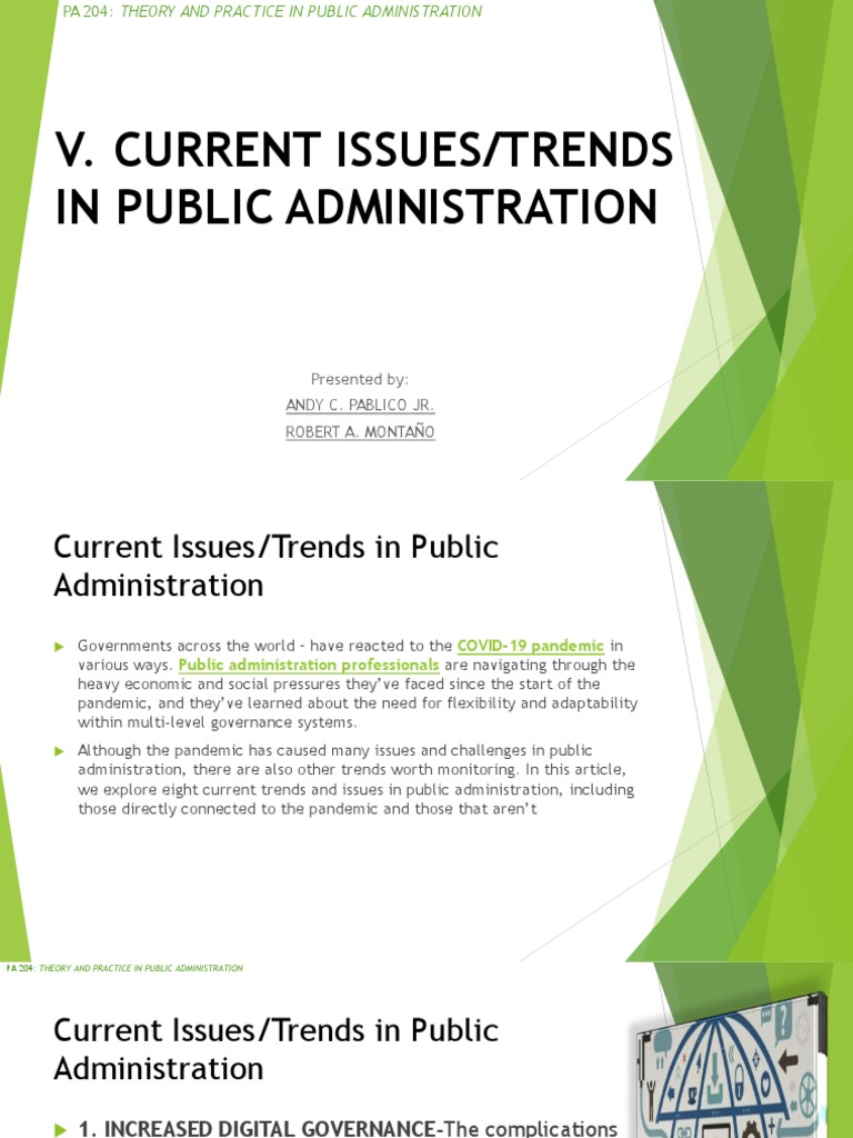 Group 8 PA 204 G8 Theory and Practice in Public Administration | PDF ...