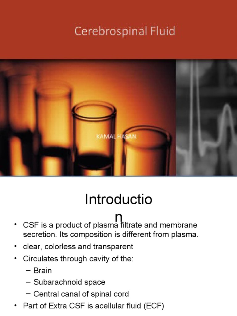 CSF Examination. | PDF | Cerebrospinal Fluid | Clinical Medicine
