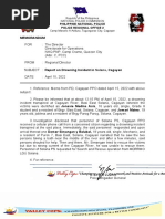 PNP Spot Report Blank Sample | PDF