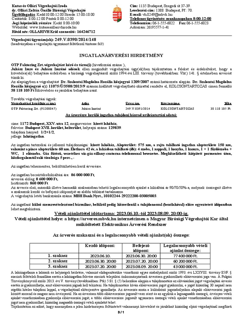 249 - V - 0390 - 2014 - 148 KDB Döntés | PDF