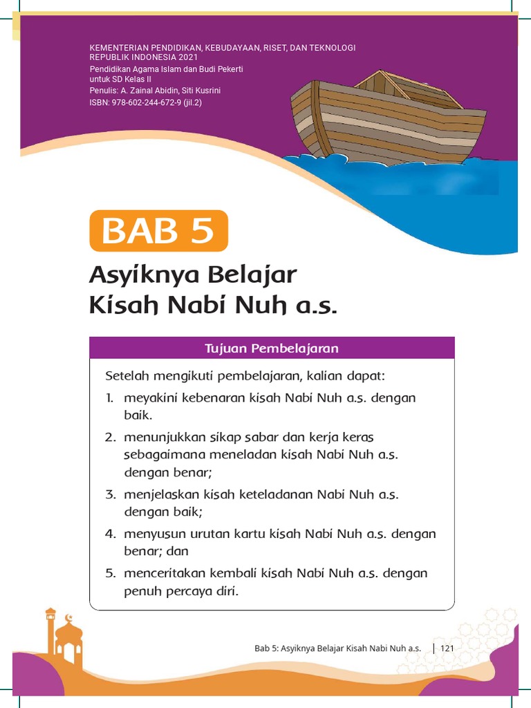 Buku Murid Agama Islam - Pendidikan Agama Islam Dan Budi Pekerti - Buku Murid Untuk SD Kelas II ...