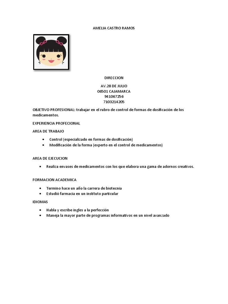 Amelia Castro Ramos | PDF