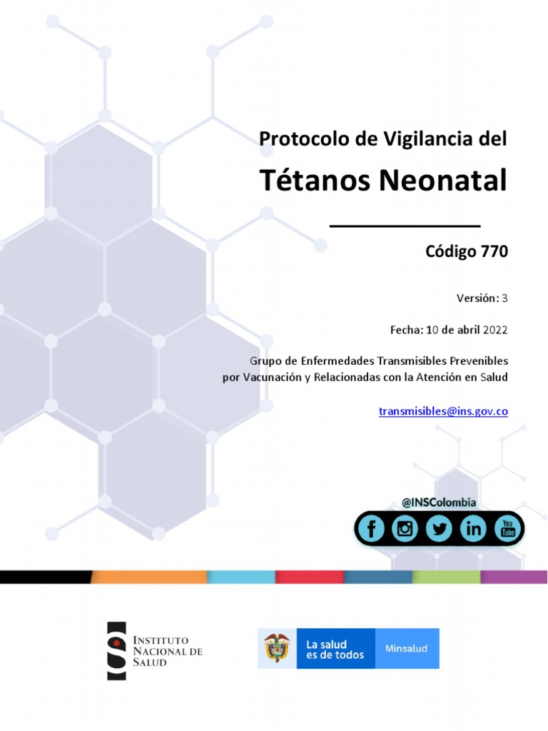 Pro - Tétanos Neonatal 2022 | PDF | Infantes | Salud pública