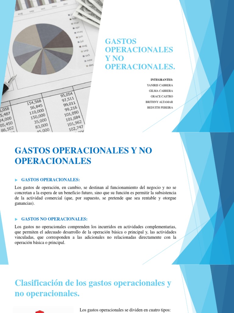 Clasificación de Gastos Empresariales | PDF | Presupuesto | Business