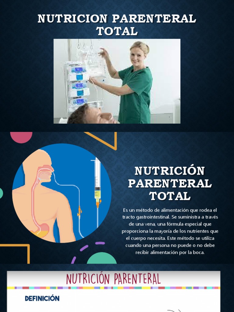 Nutrición Parenteral Total | PDF | Nutrición | Dieta y nutrición