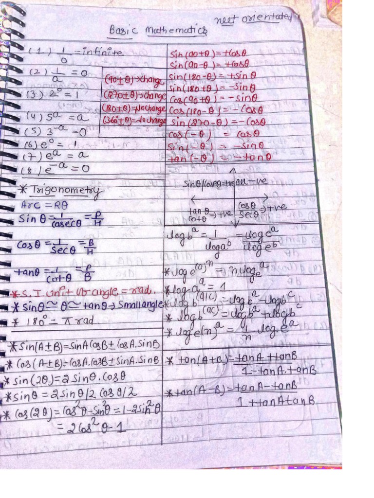 Basic Mathematics (Neet Orientated) and Boards | PDF