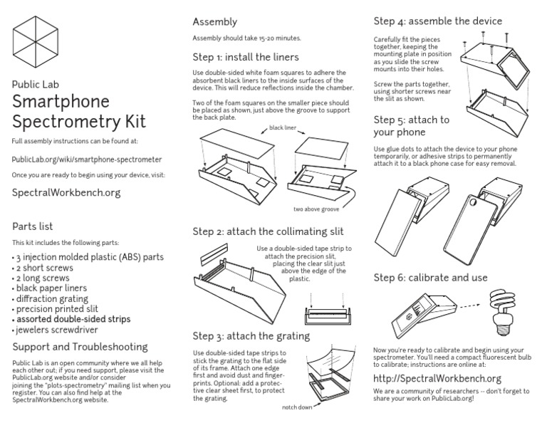 Smartphone Spec Instructions p1 1.0 | PDF | Equipment | Materials