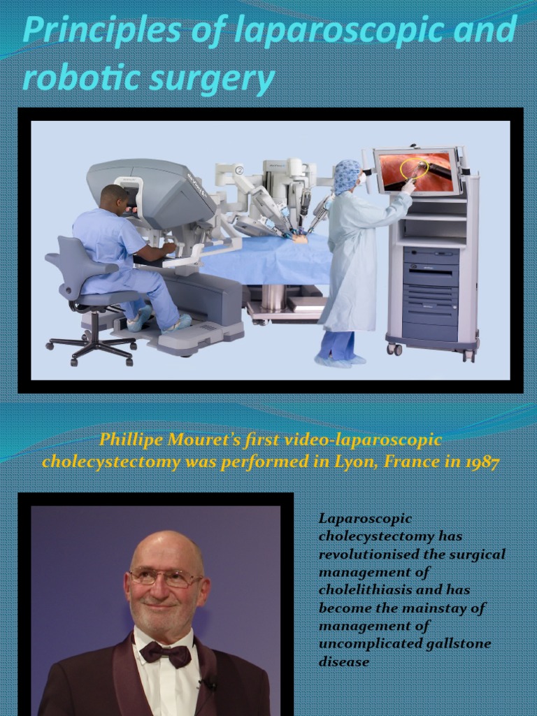 Principles of Laparoscopic & Robotic Surgery | PDF | Surgery | Medicine