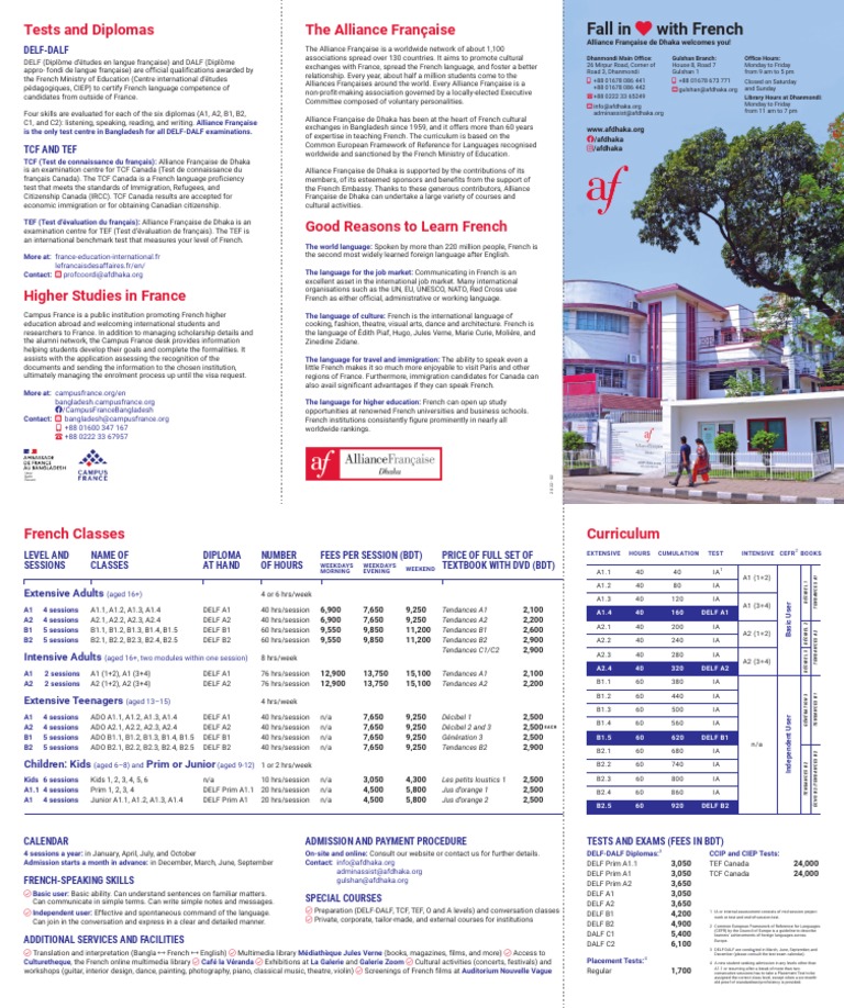 AFD Trifold Brochure 2022-Web | PDF | Student Assessment And Evaluation ...