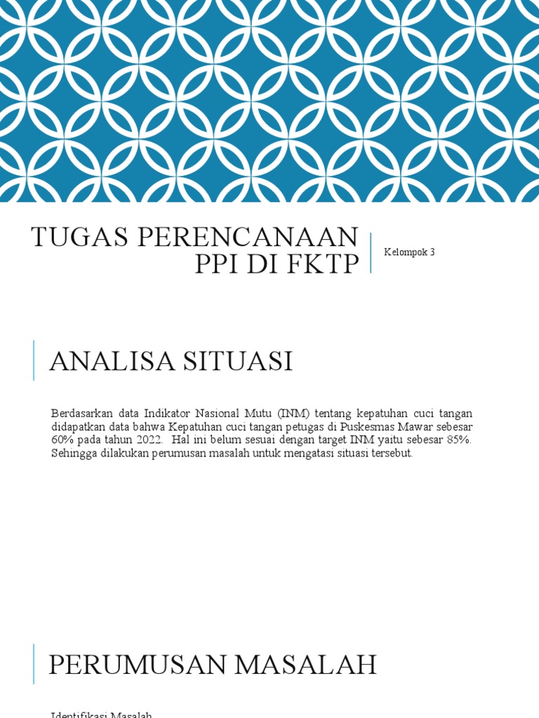 Tugas Perencanaan PPI Di FKTP | PDF