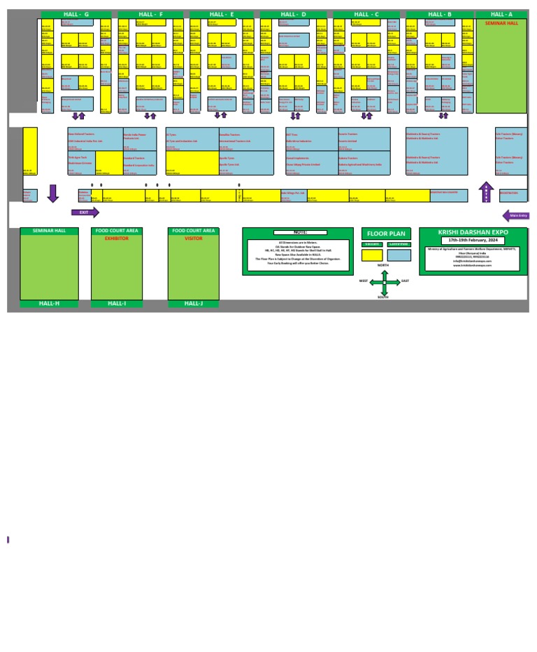 Floor Plan 2024 | PDF | Companies | Economy Of India