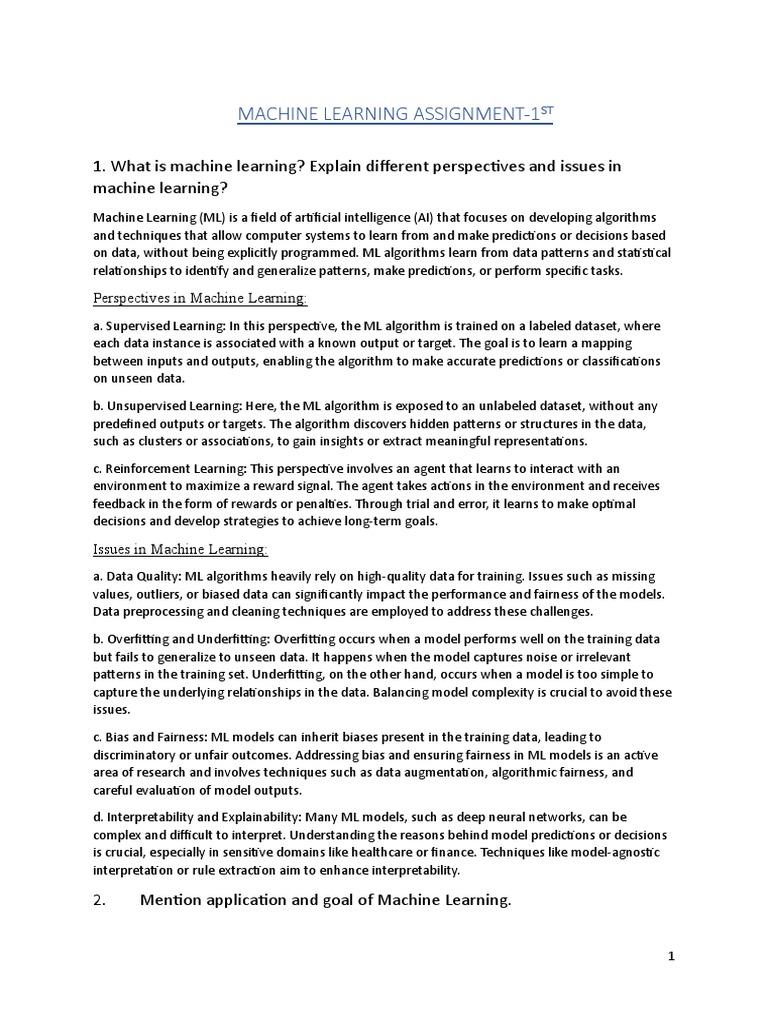 Machine Learning Basics for Students | PDF | Machine Learning | Principal Component Analysis