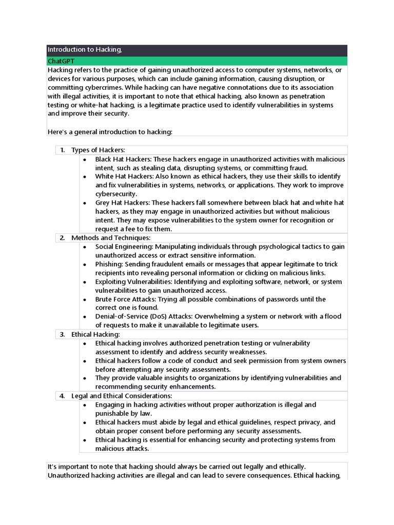 Cyber Security and Ethical Hacking | PDF | Security | Computer Security