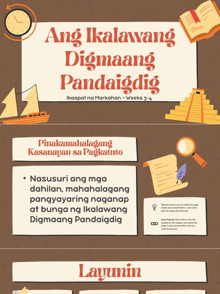Week 3 4 Ikalawang Digmaang Pandaigdig | PDF