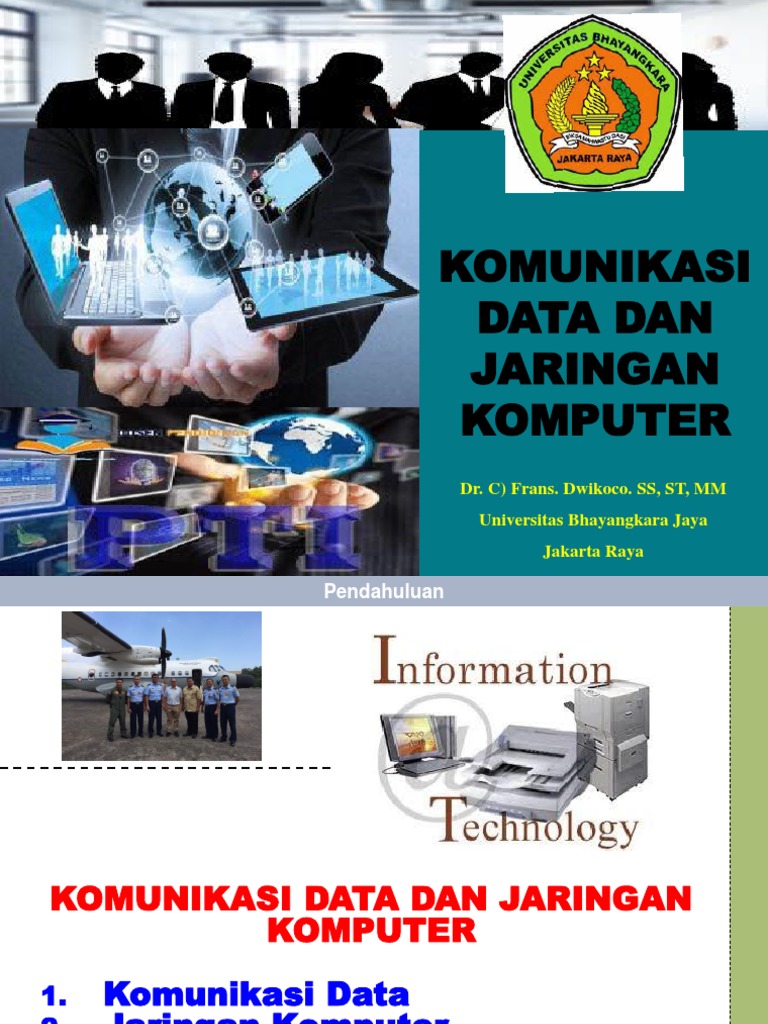 Pertemuan 4 Komunikasi Data Dan Jaringan Komputer | PDF