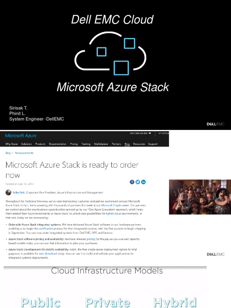 Azure Stack for IT Professionals | PDF | Microsoft Azure | Cloud Computing