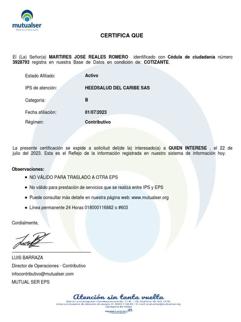 Eps Mutual Ser | PDF