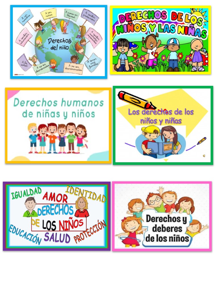 Derechos de Las Niñas y Niños Yiyiyiyoiy | PDF