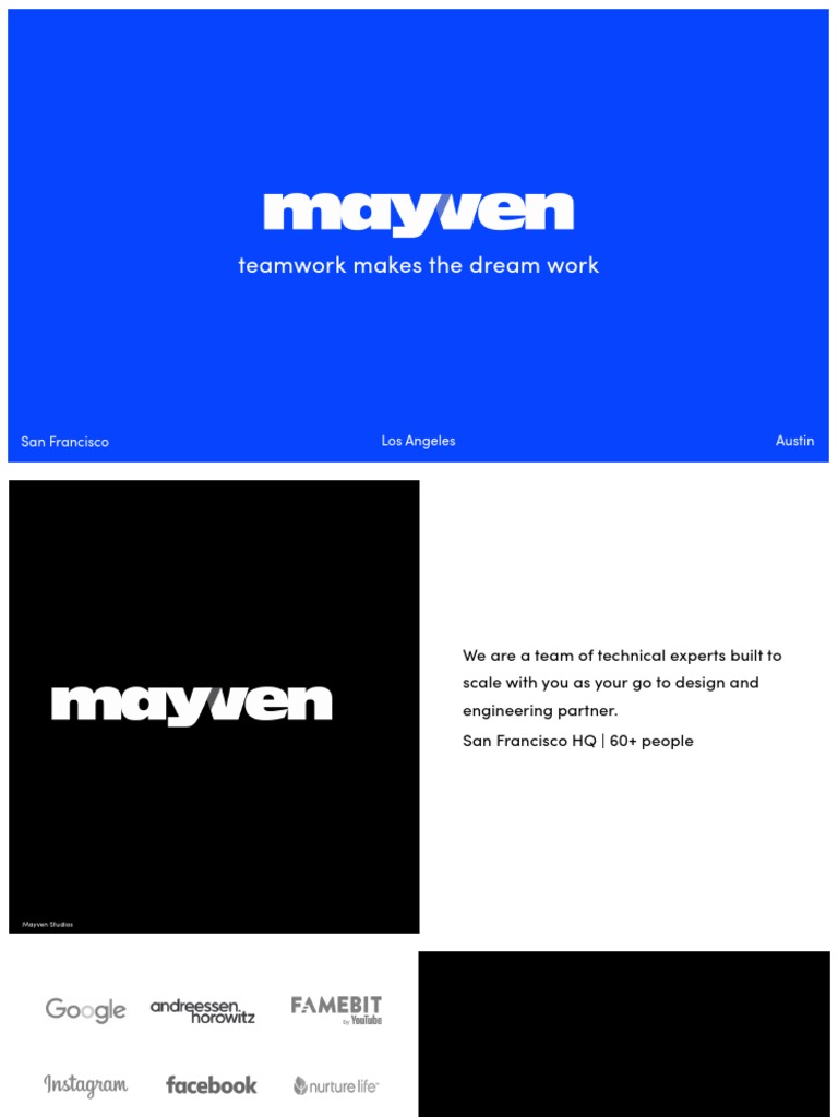 Mayven Studios: Your Design Partner | PDF | Service Industries | Mass Media