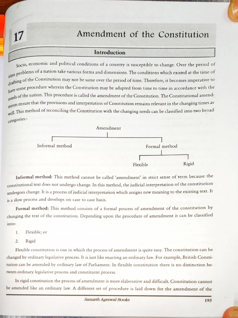 Amendment of The Constitution | PDF | Constitution | Civil Law (Common Law)