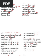 LEVANTATE SEÑOR, Miel San Marcos - Acordes | PDF