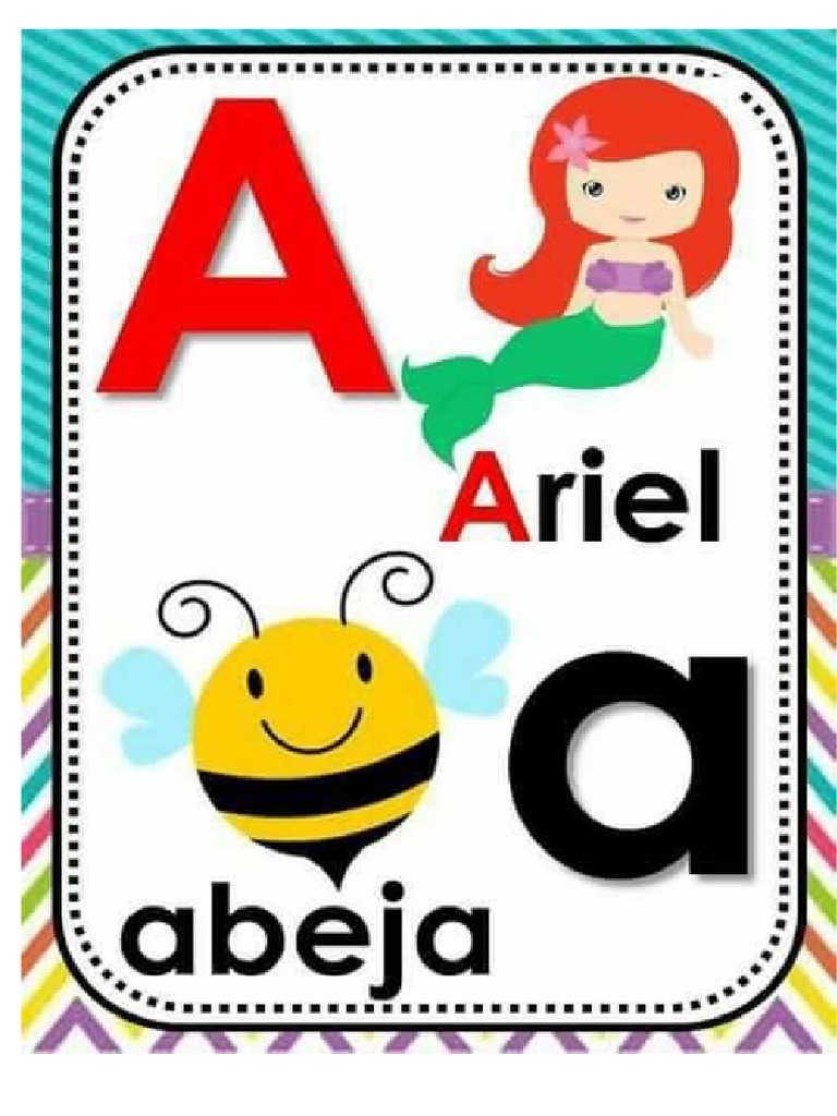 Abecedario Mayuscula y Minuscula | PDF