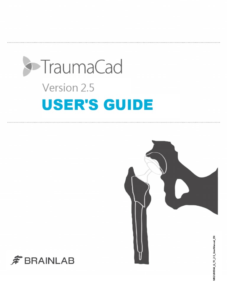 TraumaCad 2.5 User Guide | PDF | World Wide Web | Internet & Web