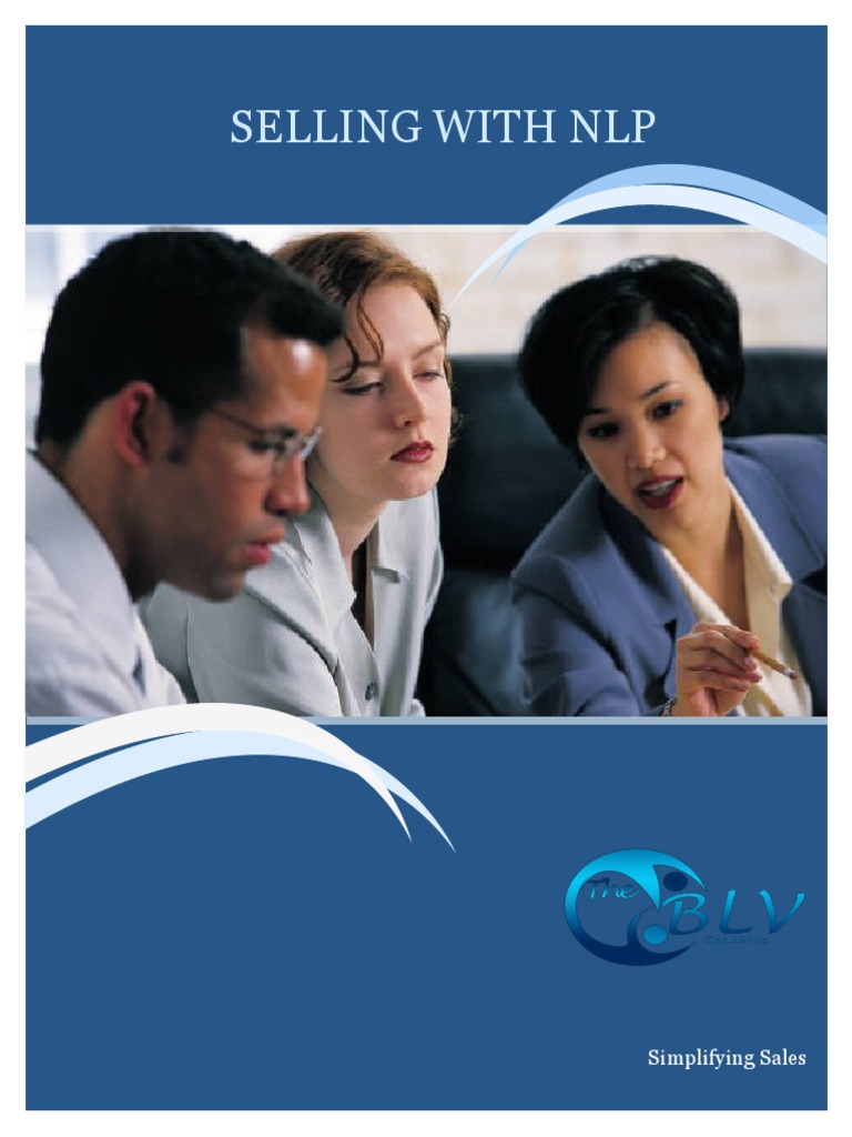 Nlp Sales Brochure Pdf Sales Neuro Linguistic Programming