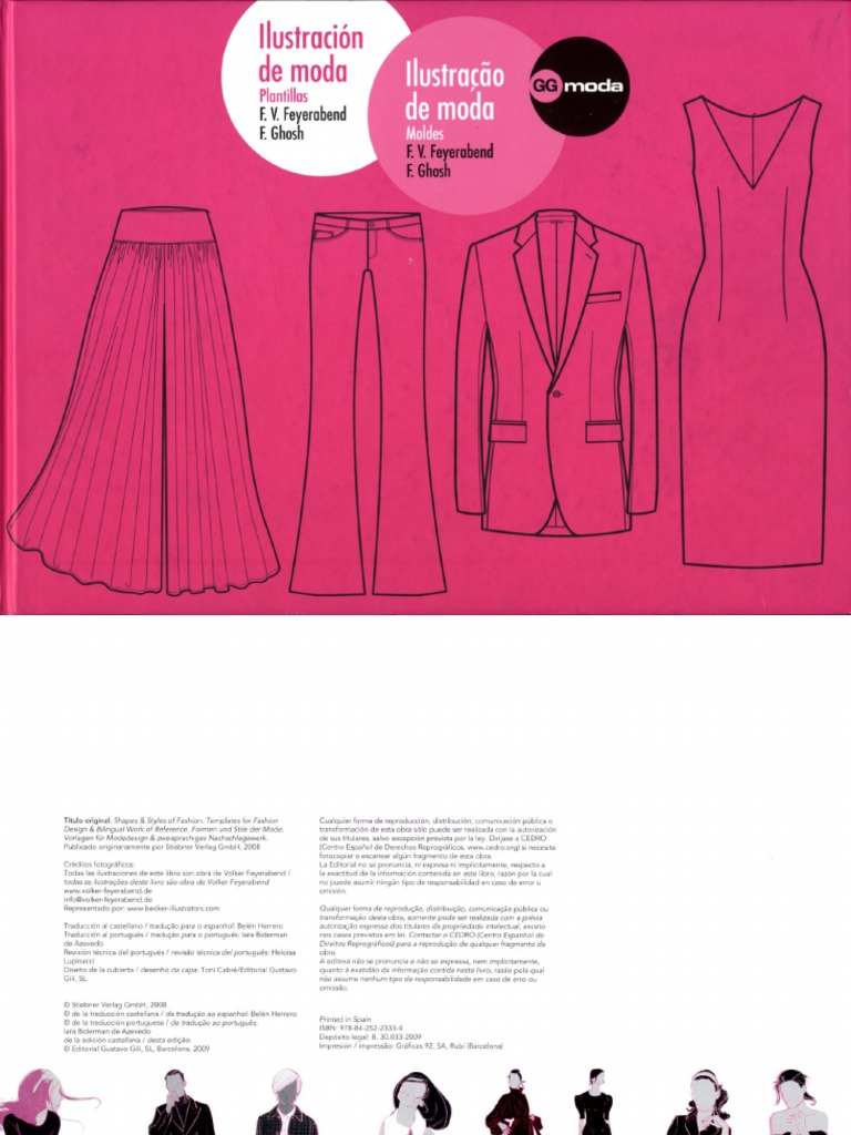 Ilustracao de Moda-Moldes | PDF