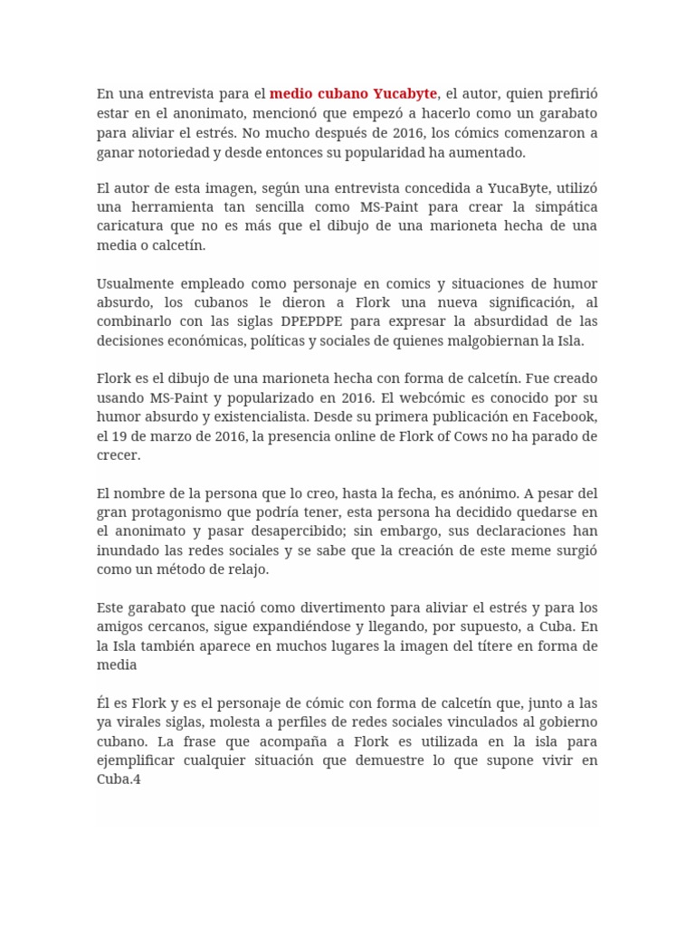 Flork: Humor y Protesta en Cuba | PDF | Cuba