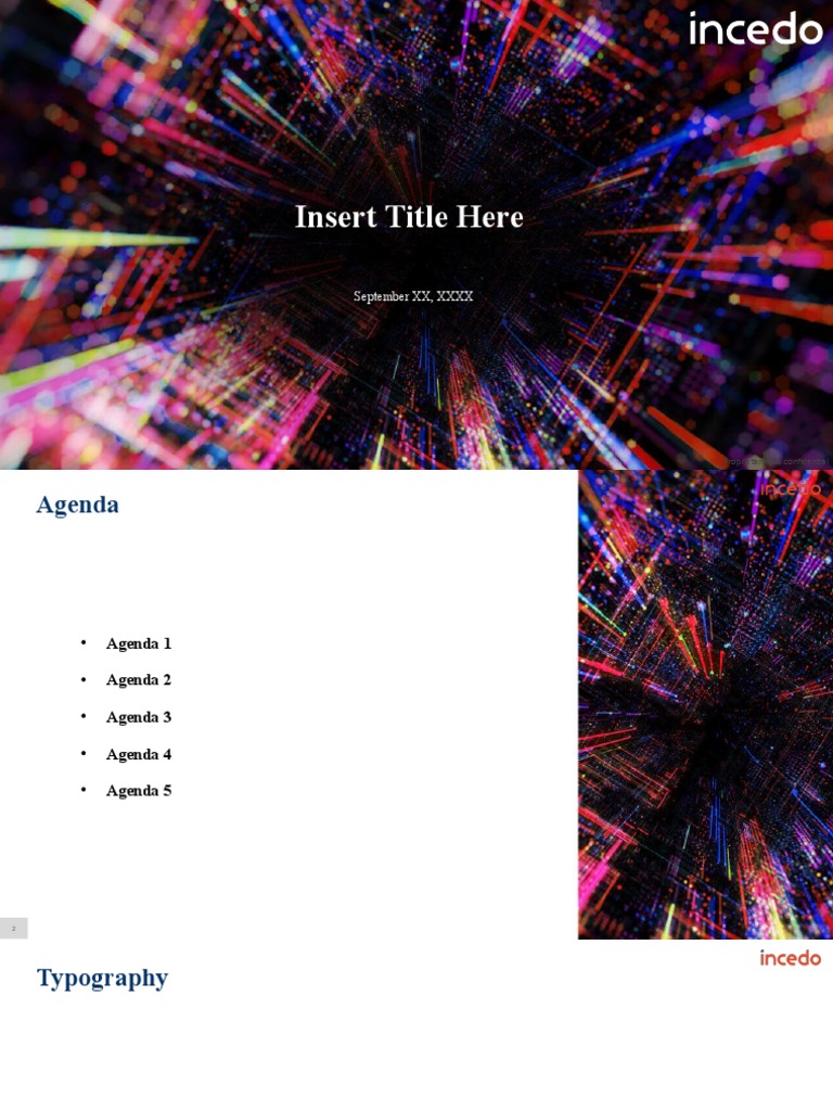 Incedo PPT Template - V01 | PDF | Page Layout | Information And ...