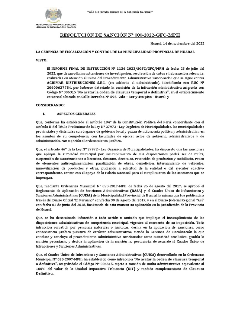 Agrimar 2 | PDF | Gobierno | Esfera pública