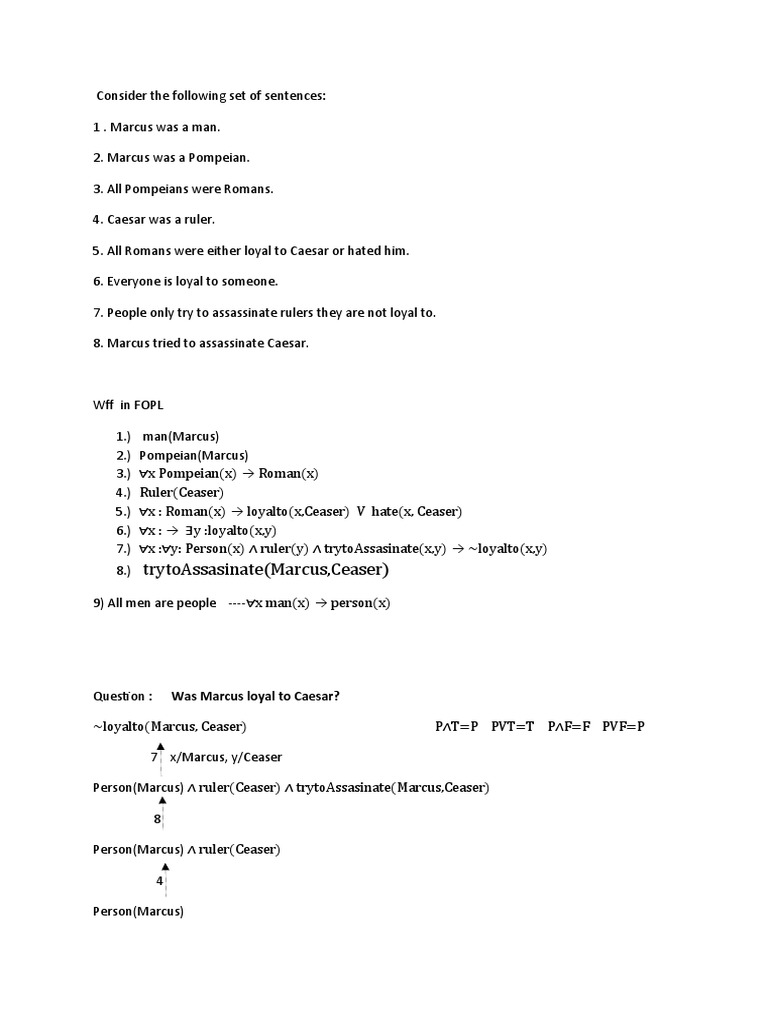 Lecture Notes 3-8 To 18-8 Predicate Logic | PDF | Mathematical Logic ... Lecture Notes 3-8 To 18-8 Predicate Logic | PDF | Mathematical Logic ...