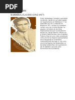 Biografia de Augusto C Coello y Jacobo Carcamo | PDF | Historia