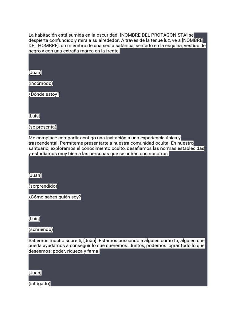 Monologo Teatro | PDF