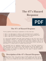 Understanding the 4Ts of Risk Management | PDF | Risk | Risk Management