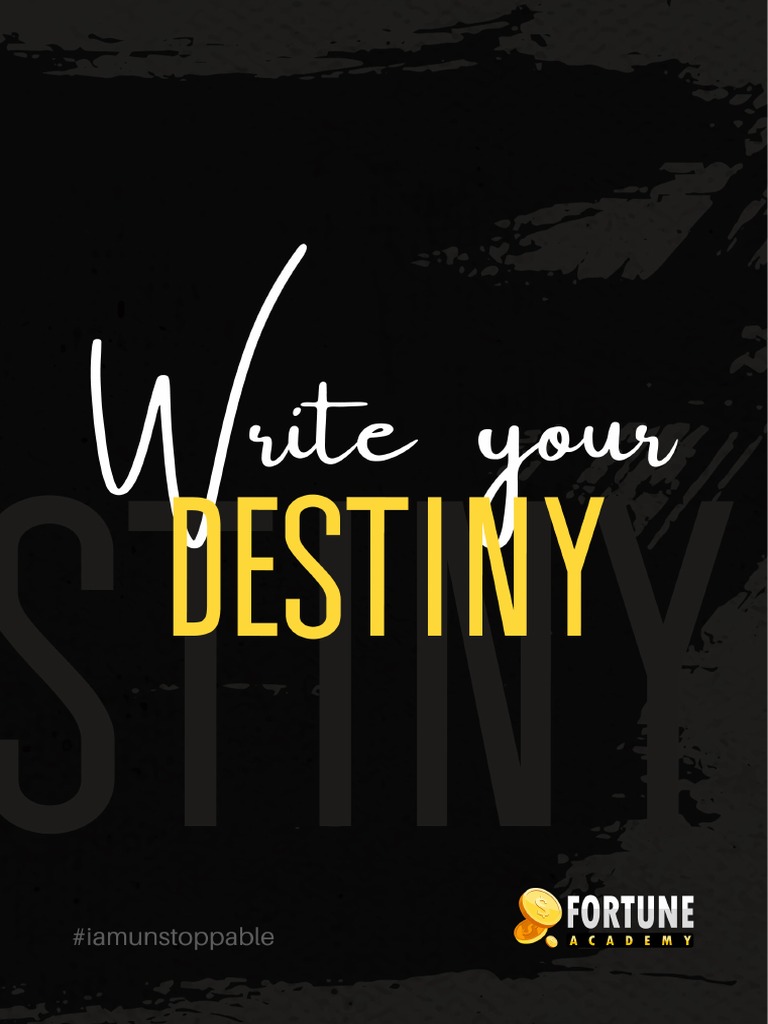 Write Your Destiny | PDF | Mindfulness | Breathing