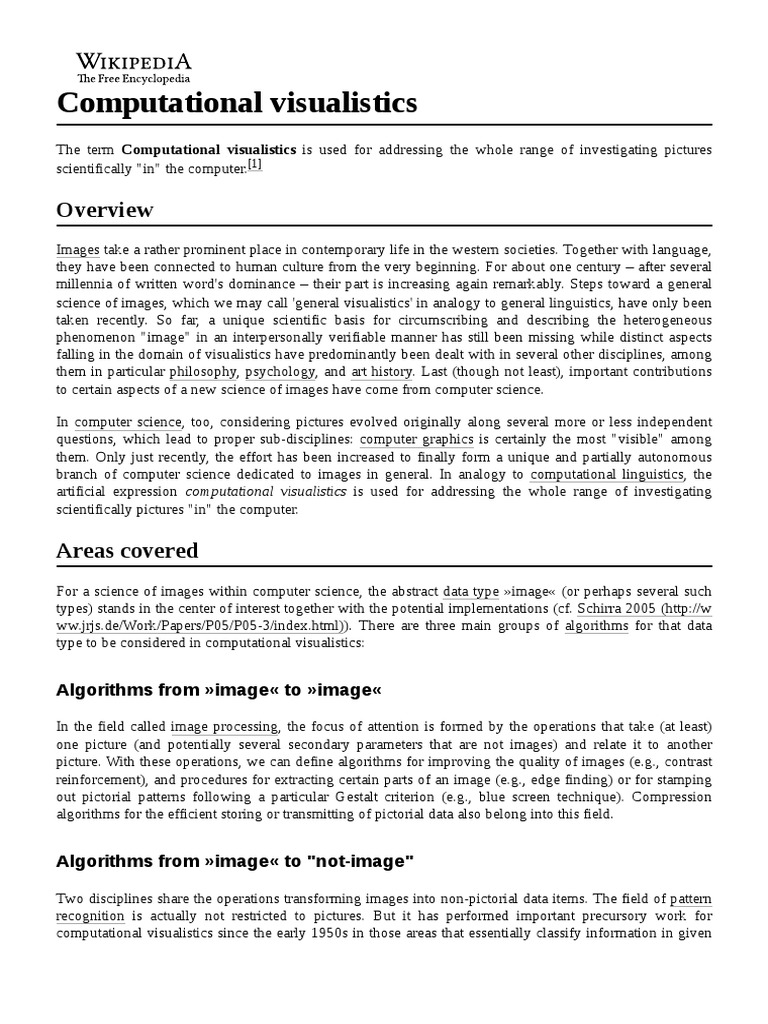 Computational Visualistics | PDF | Science | Applied Mathematics