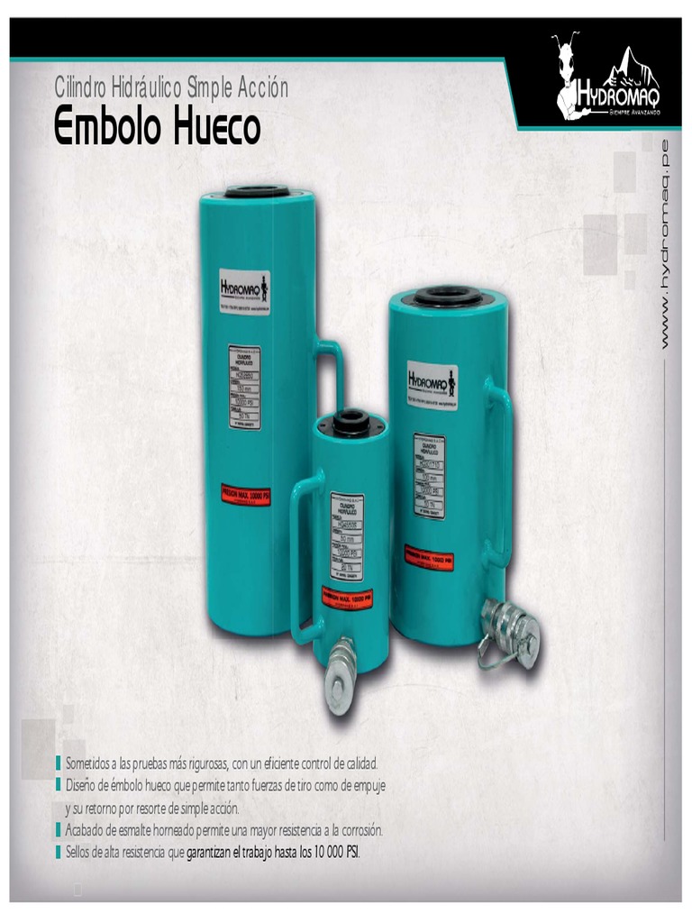 Cilindro Embolo Hueco HQ | PDF | Bienes manufacturados | Vehículos Cilindro Embolo Hueco HQ | PDF | Bienes manufacturados | Vehículos