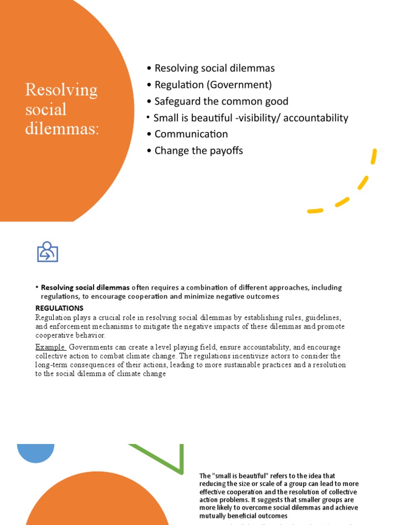 Resolving Social Dilemmas-1 | PDF | Cooperation | Human Communication