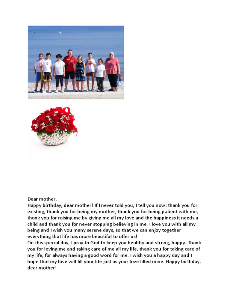 Dear mother letters | PDF
