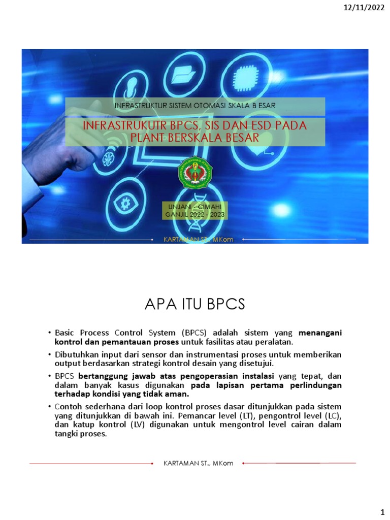 P3. Emergency Shutdown System (Esd) | PDF