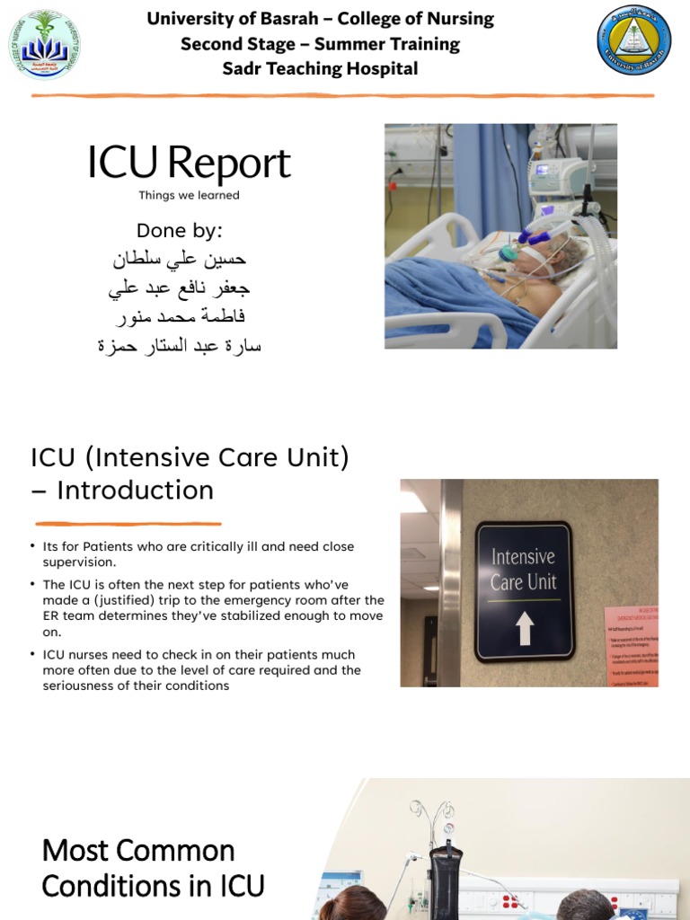 ICU Report | PDF | Intensive Care Unit | Intensive Care Medicine
