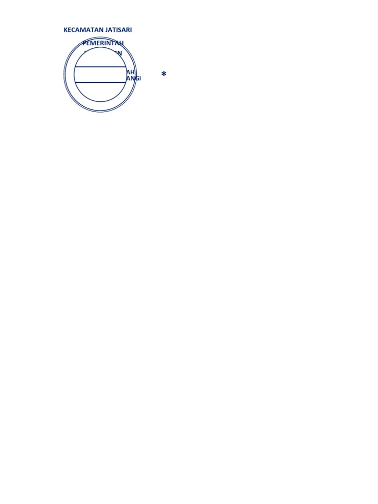 Buat Stempel Warna Biru | PDF