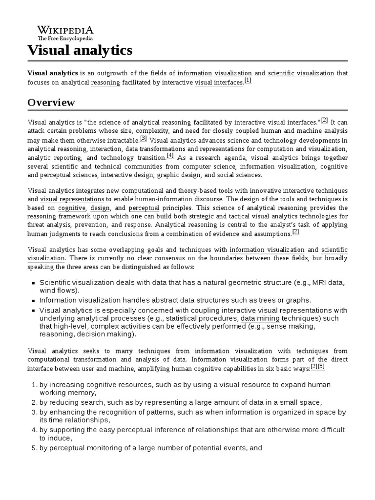 Visual Analytics PDF Information Retrieval Methodology